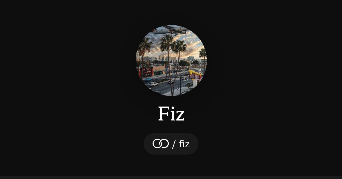 Fiz · solo.to