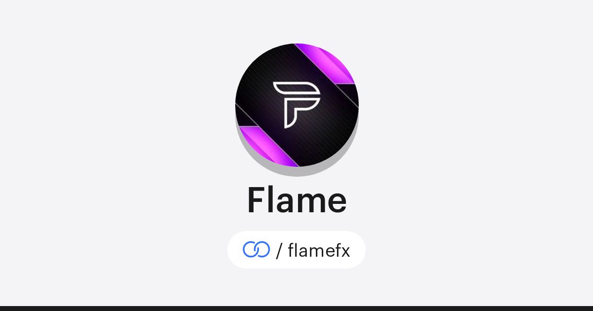 Flame (/flamefx) · solo.to