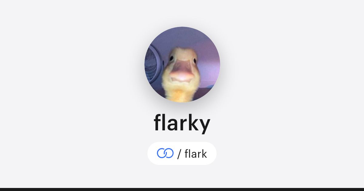 flarky (/flark) · solo.to
