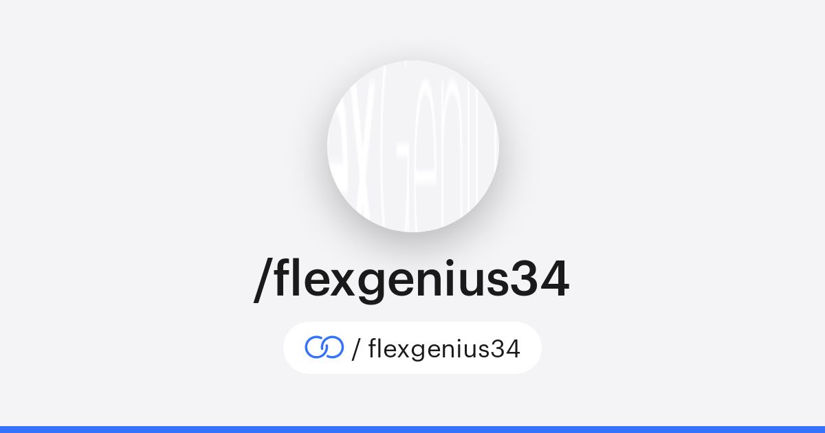 /flexgenius34 · solo.to
