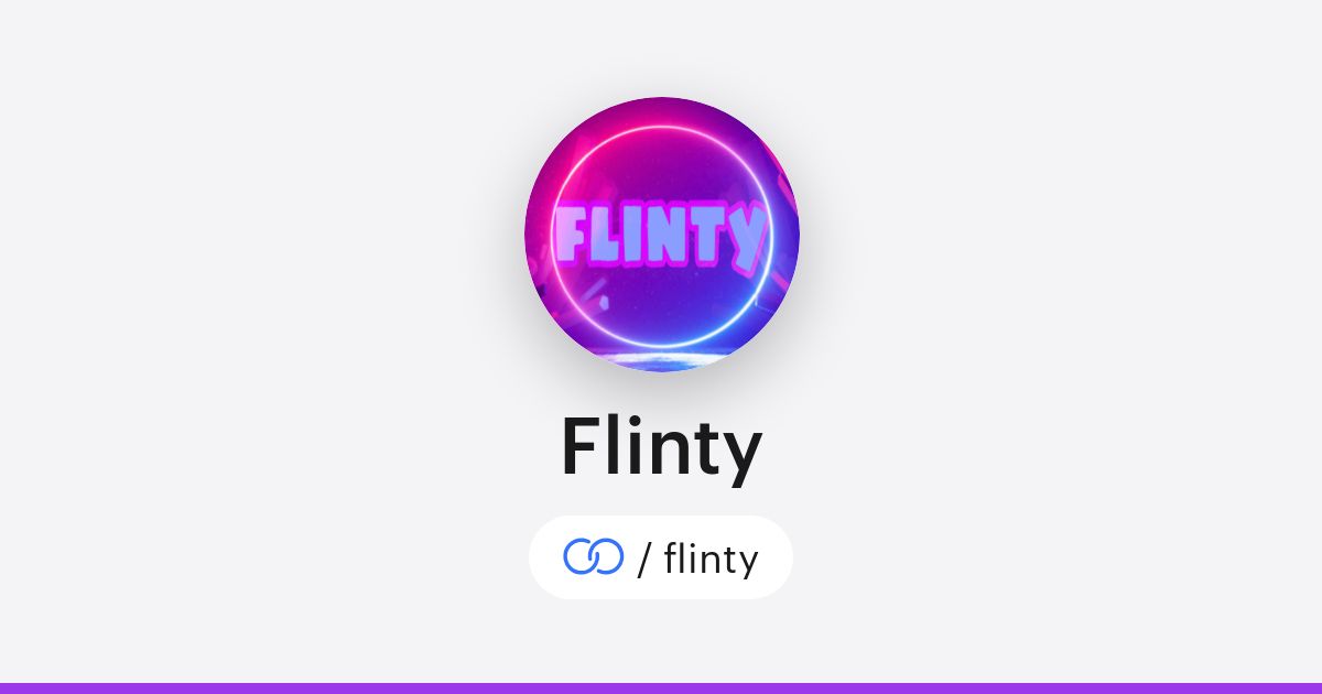Flinty (/flinty) · solo.to