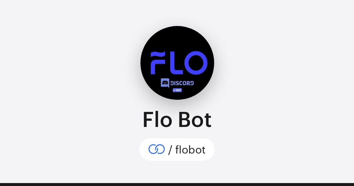 Flo Bot (/flobot) · solo.to