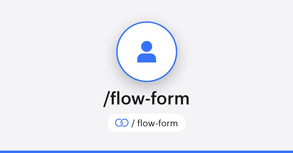 /flow-form · solo.to
