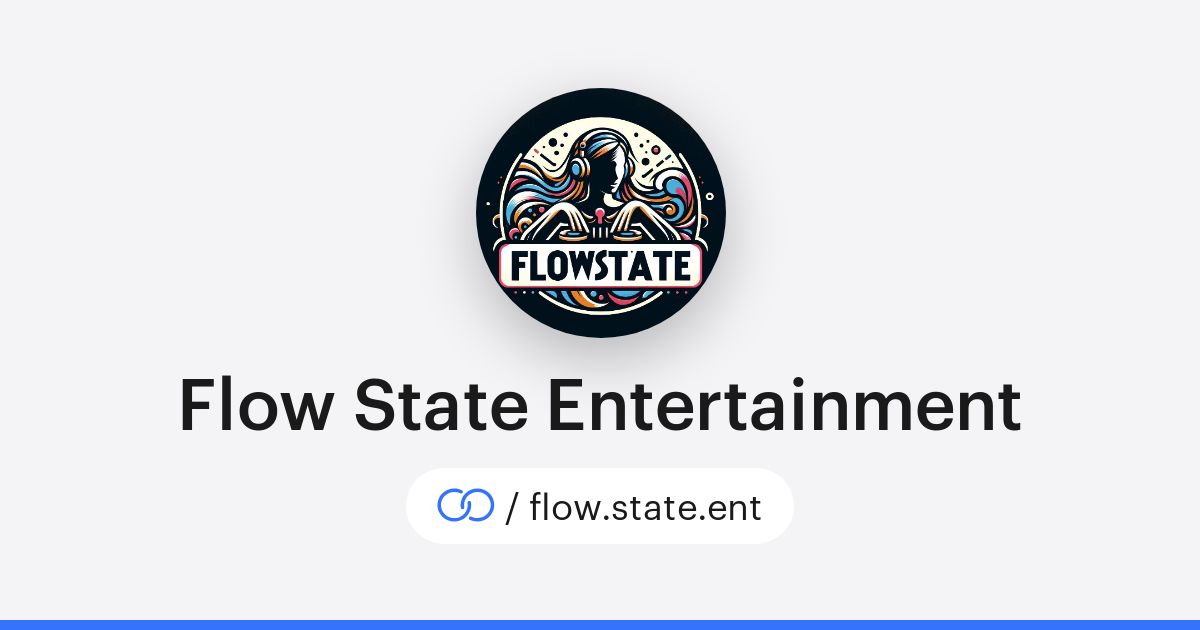 Flow State Entertainment (/flow.state.ent) · solo.to