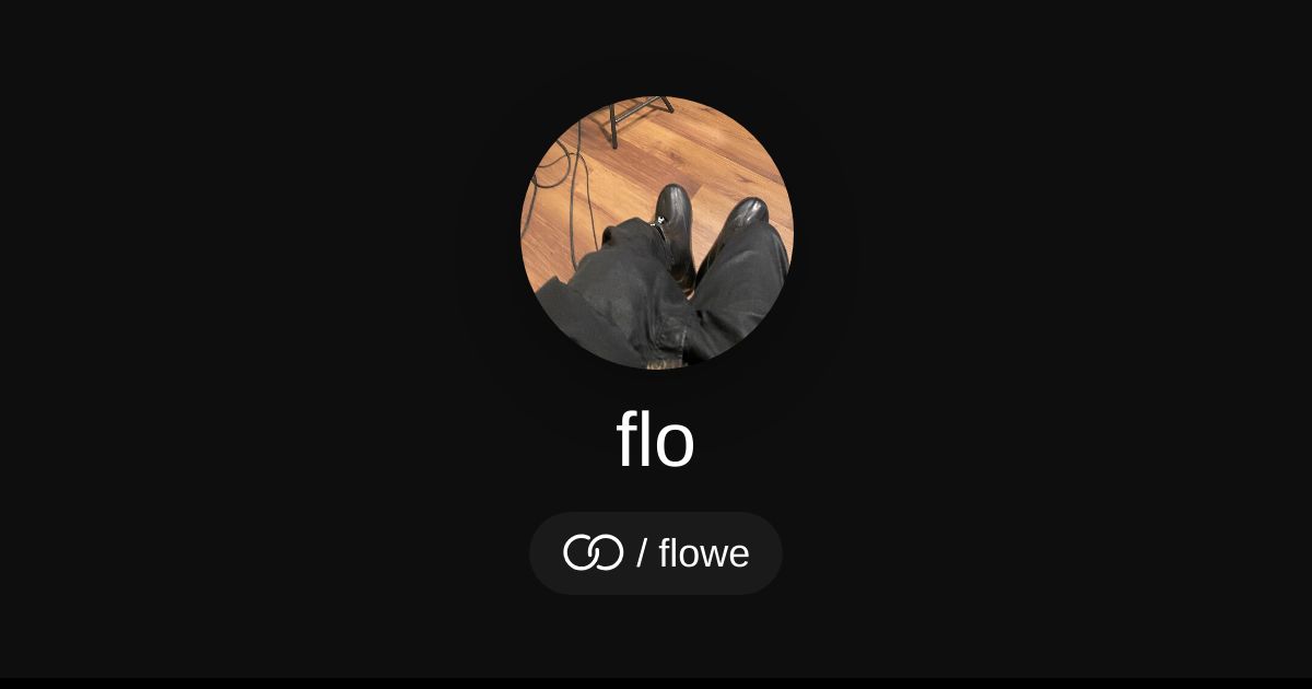 flo (/flowe) · solo.to
