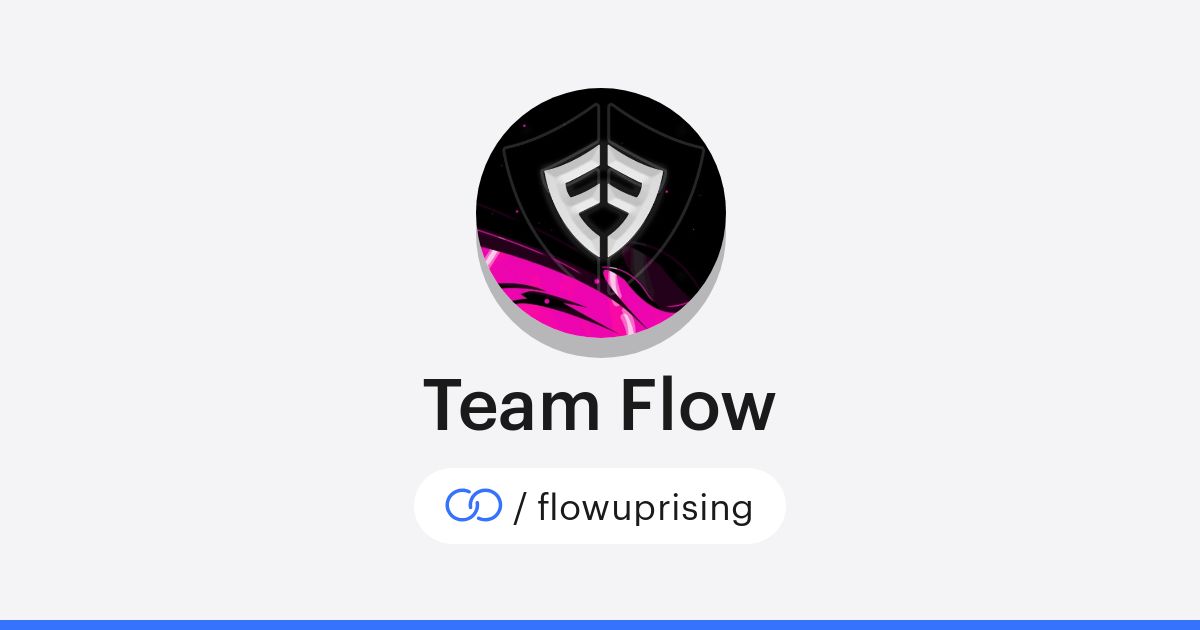 Team Flow (/flowuprising) · solo.to
