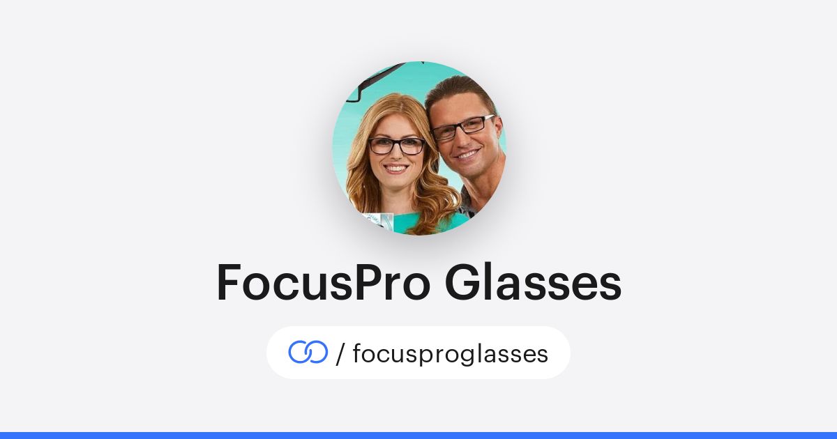 FocusPro Glasses (/focusproglasses) · solo.to