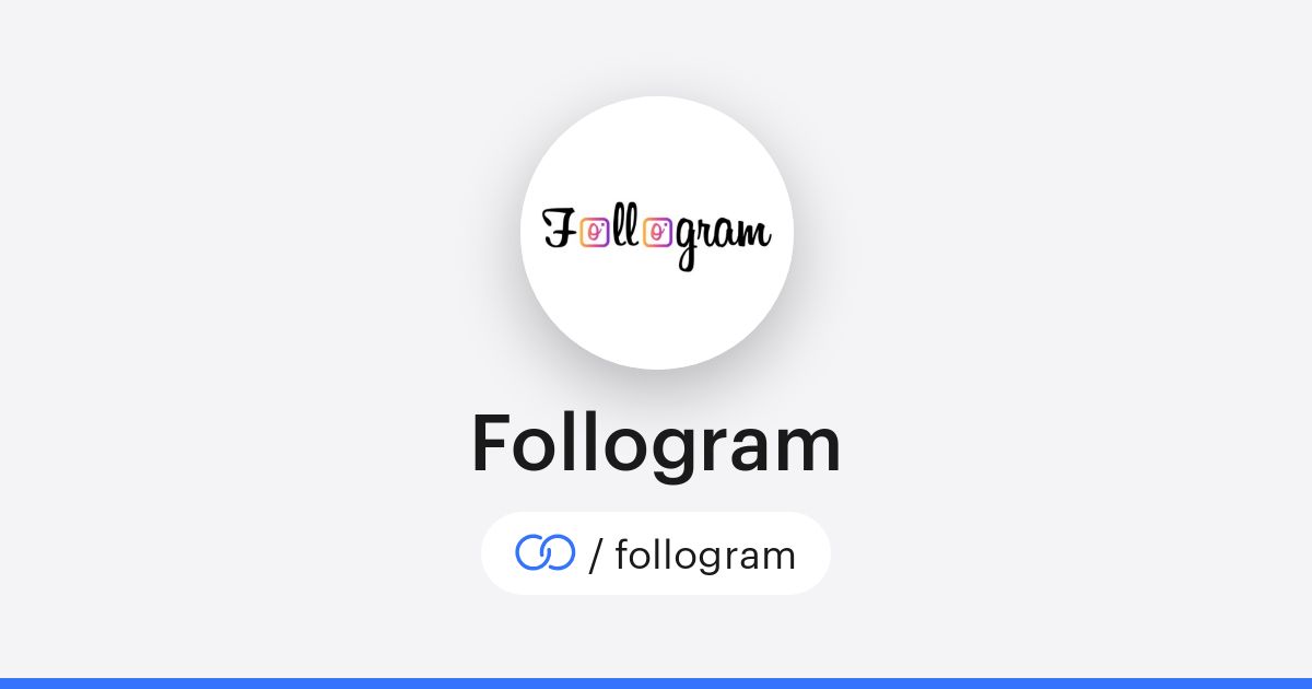 Follogram · solo.to