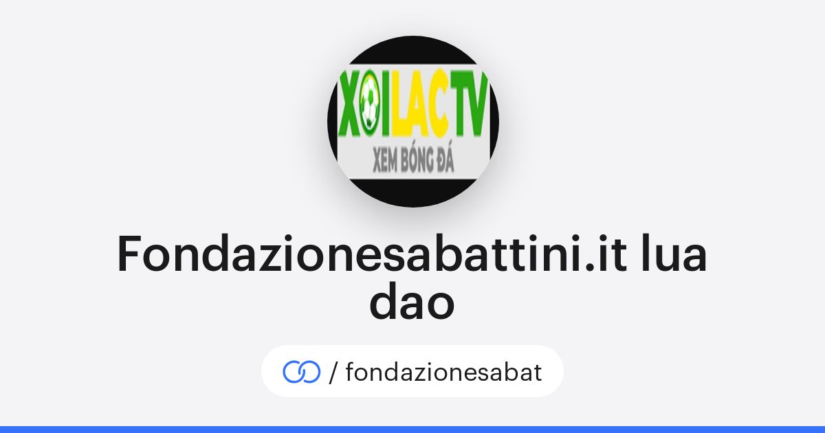 Fondazionesabattini.it lua dao (/fondazionesabat) · solo.to