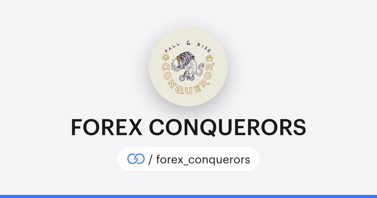FOREX CONQUERORS (/forex_conquerors) · solo.to