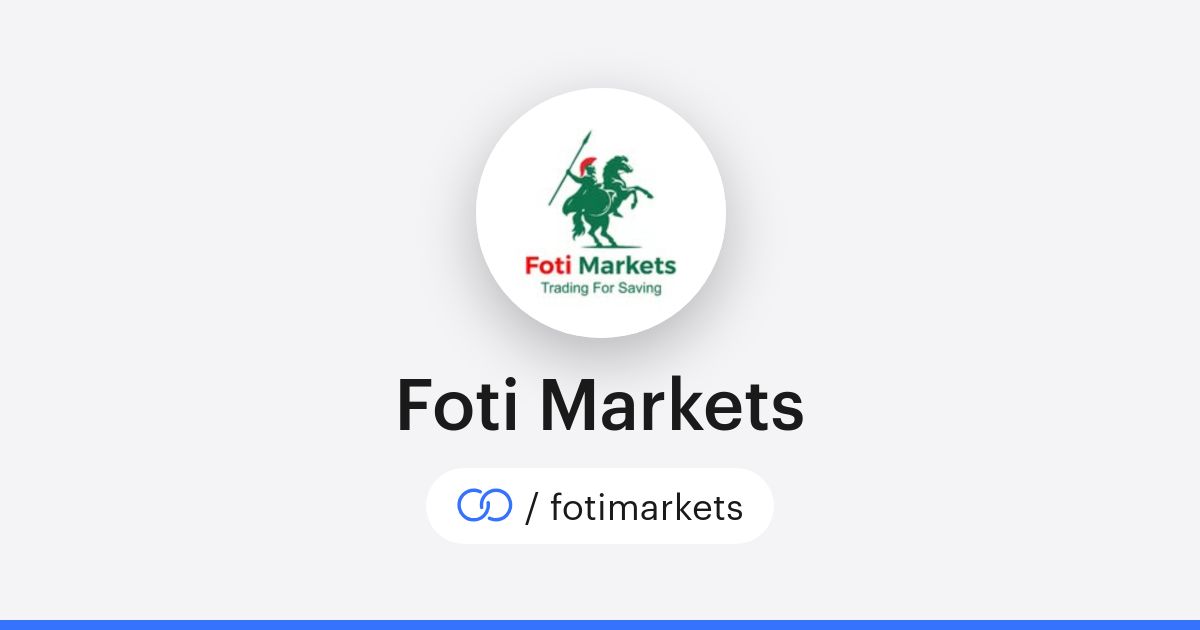Foti Markets (/fotimarkets) · solo.to