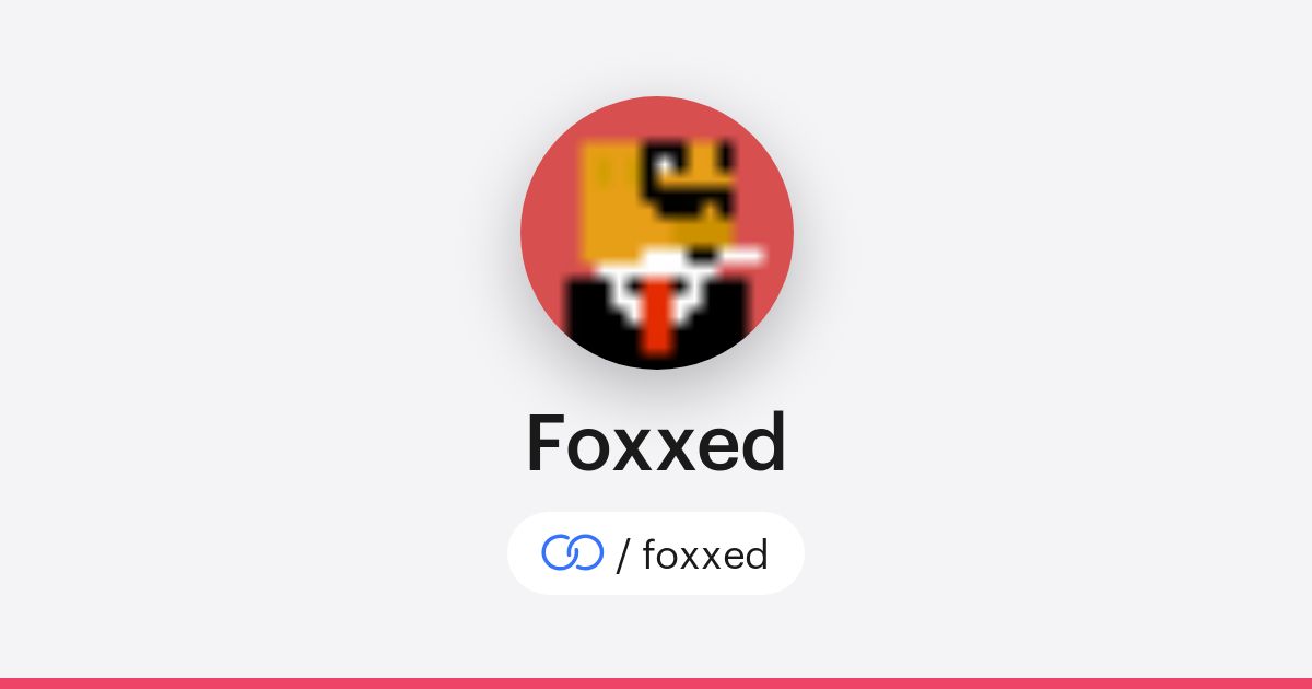 Foxxed · solo.to
