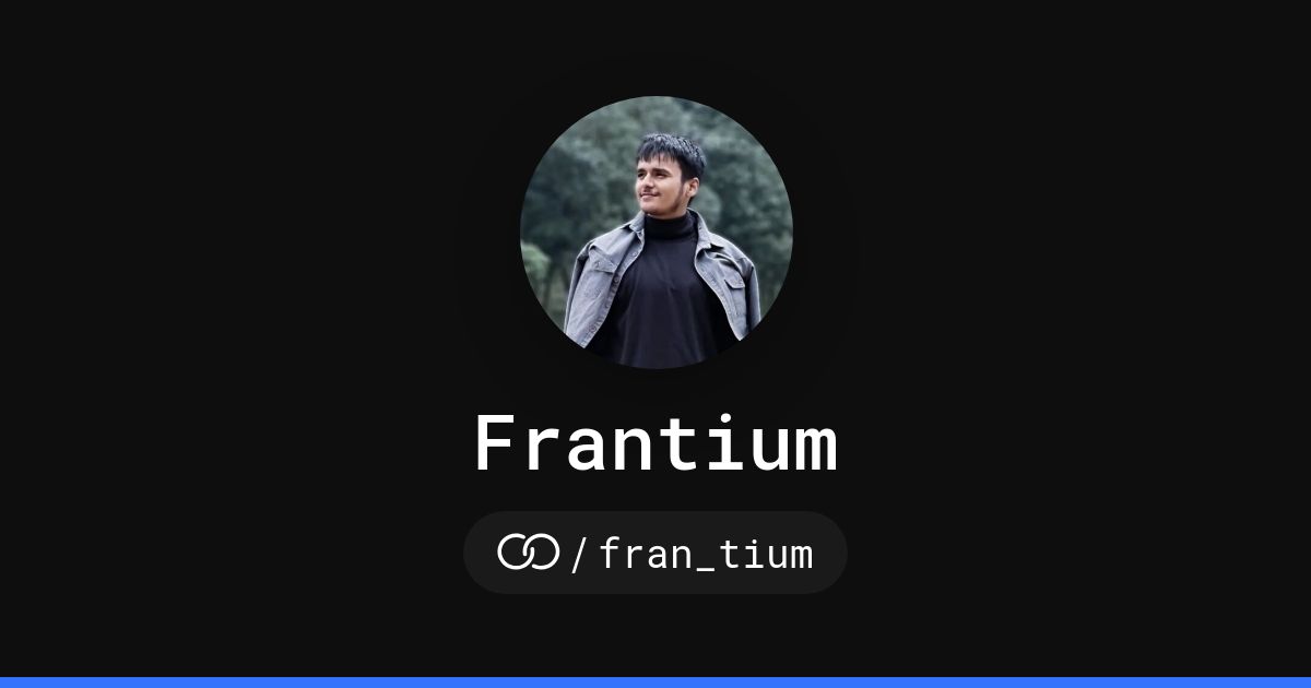 Frantium (/fran_tium) · solo.to