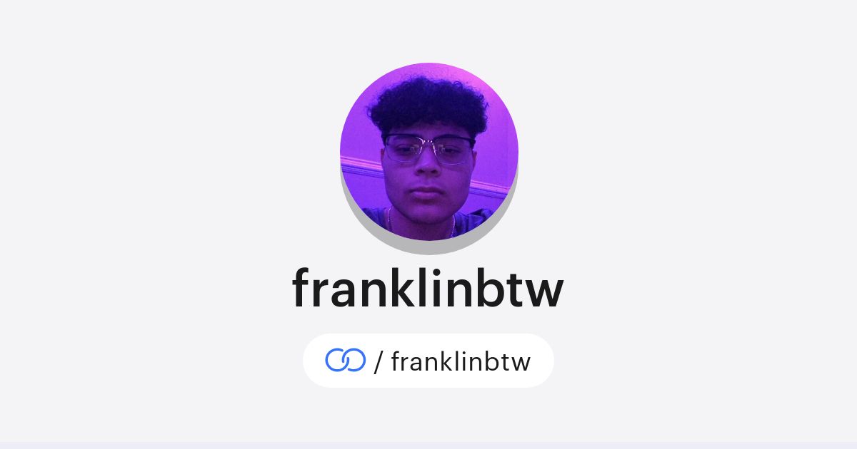 franklinbtw · solo.to