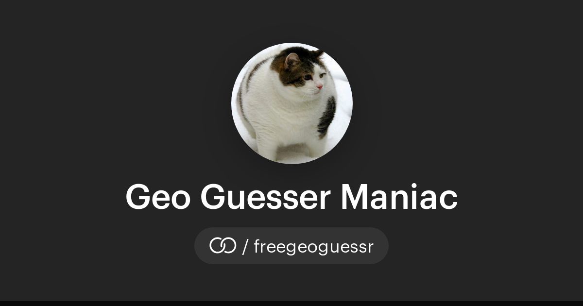 Geo Guesser Maniac (/freegeoguessr) · solo.to