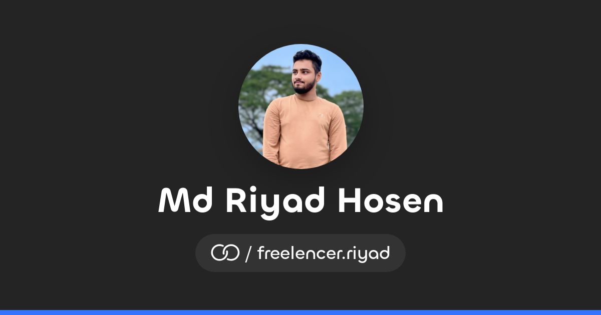 Md Riyad Hosen (/freelencer.riyad) · solo.to
