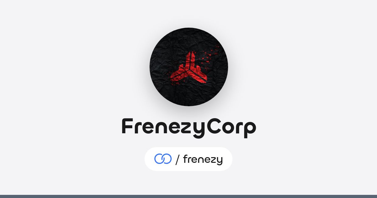 FrenezyCorp (/frenezy) · solo.to