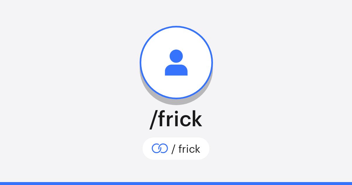 /frick · solo.to