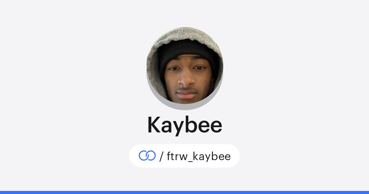 Kaybee (/ftrw_kaybee) · solo.to