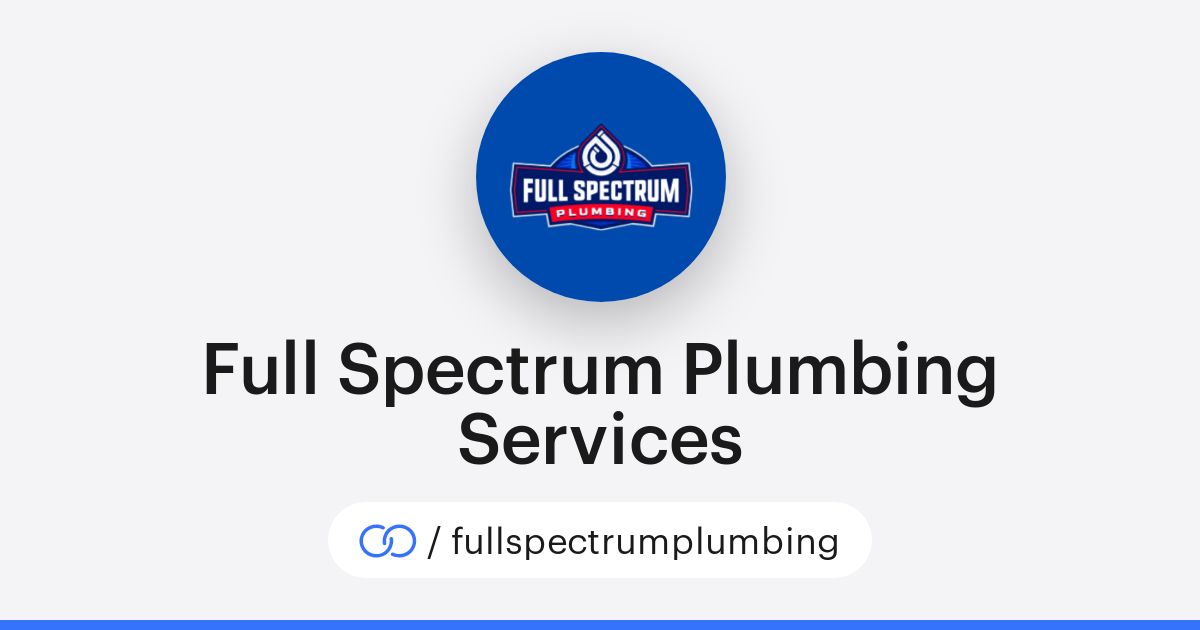 Full Spectrum Plumbing Services (/fullspectrumplumbing) · solo.to