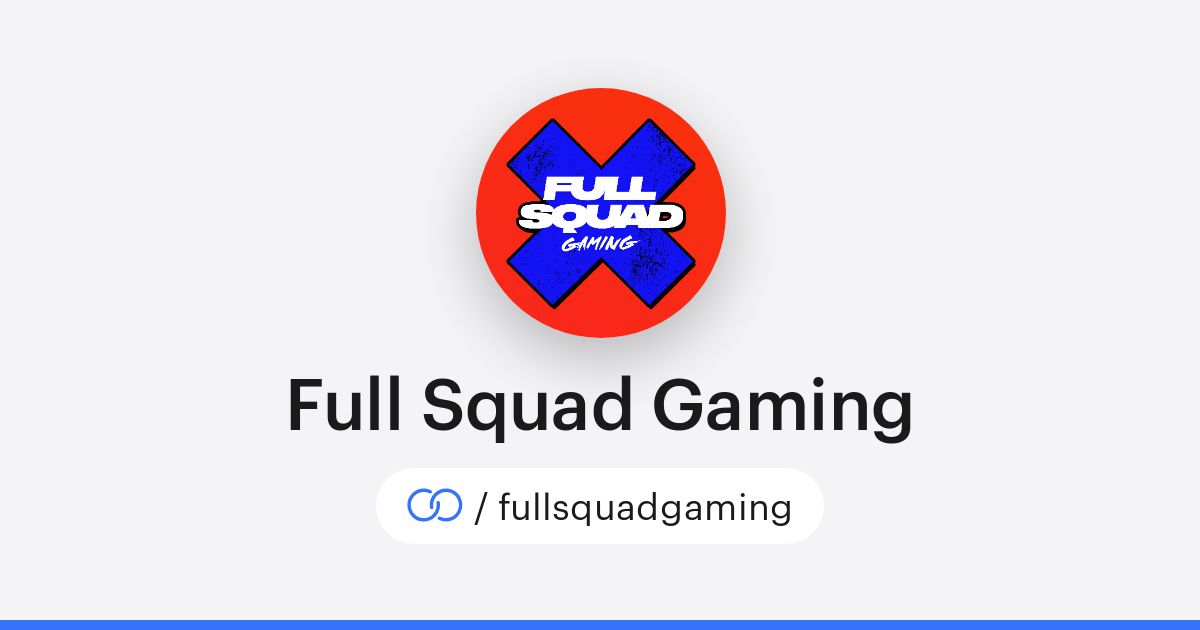 Full Squad Gaming (/fullsquadgaming) · solo.to