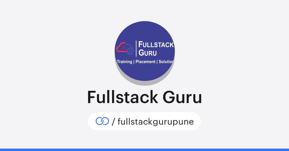 Fullstack Guru (/fullstackgurupune) · solo.to
