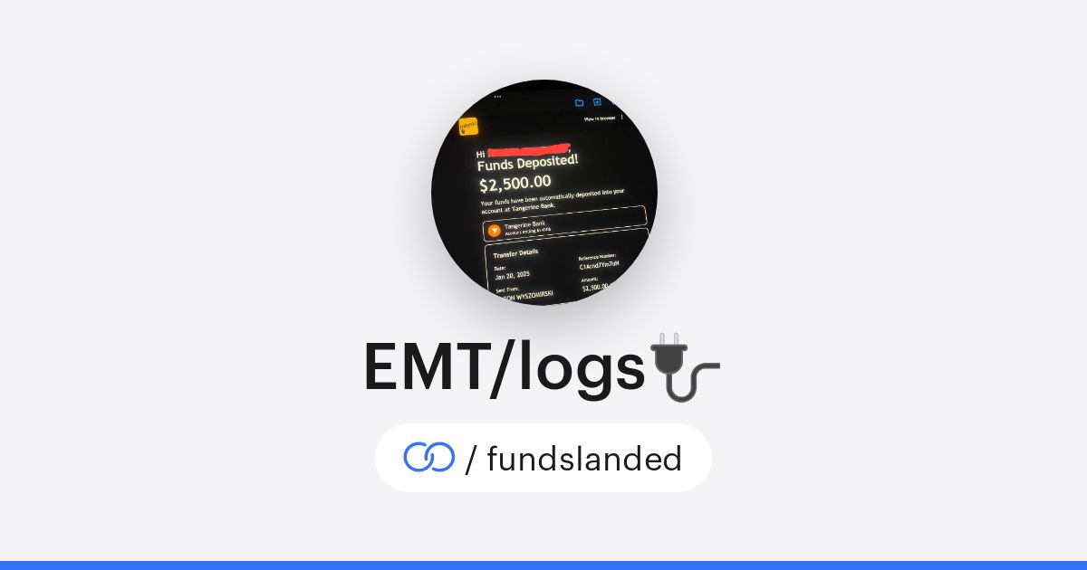 EMT/logs🔌 (/fundslanded) · solo.to