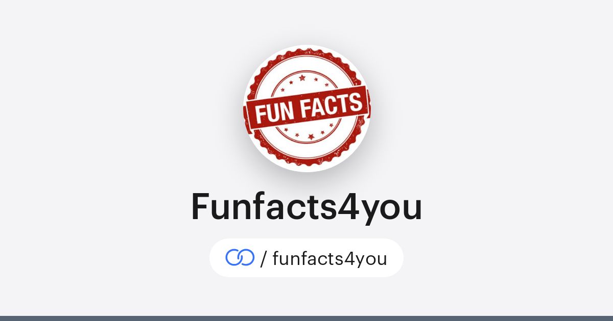 Funfacts4you · solo.to