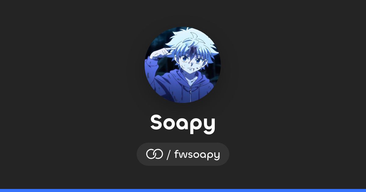 Soapy (/fwsoapy) · solo.to