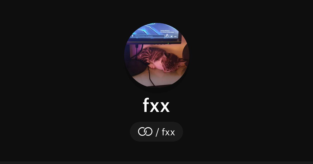fxx · solo.to