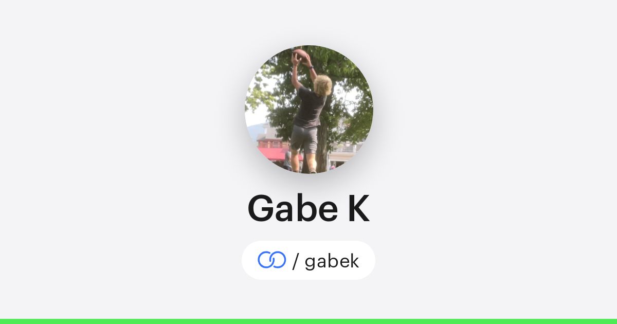Gabe K (/gabek) · solo.to