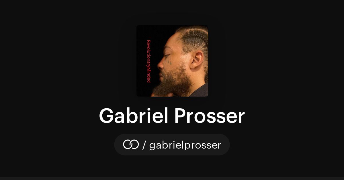 Gabriel Prosser (/gabrielprosser) · solo.to