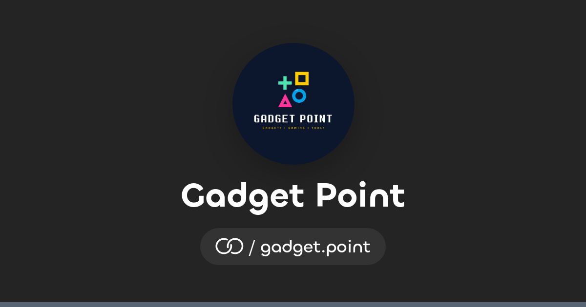 Gadget Point (/gadget.point) · solo.to