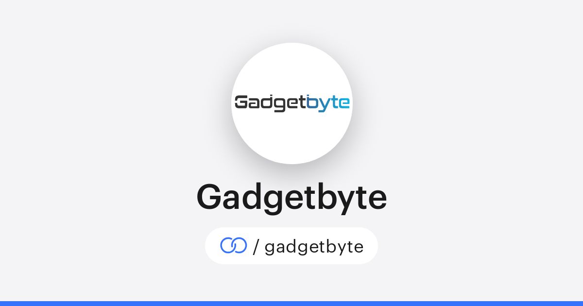 Gadgetbyte · solo.to