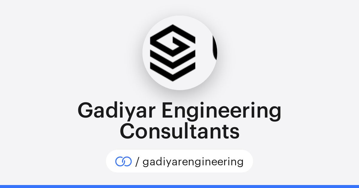 Gadiyar Engineering Consultants (/gadiyarengineering) · solo.to