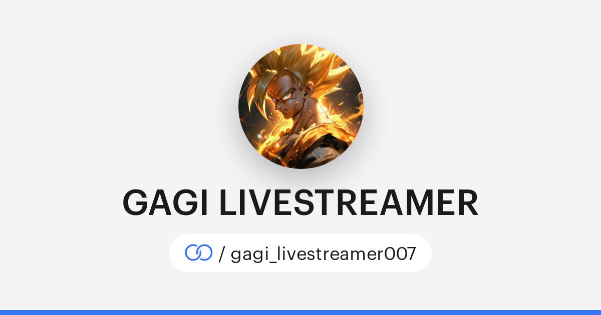 GAGI LIVESTREAMER (/gagi_livestreamer007) · solo.to