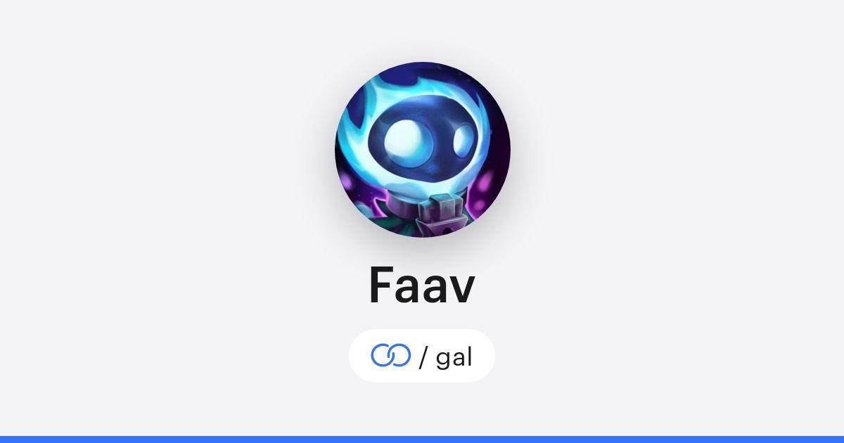 Faav (/gal) · solo.to