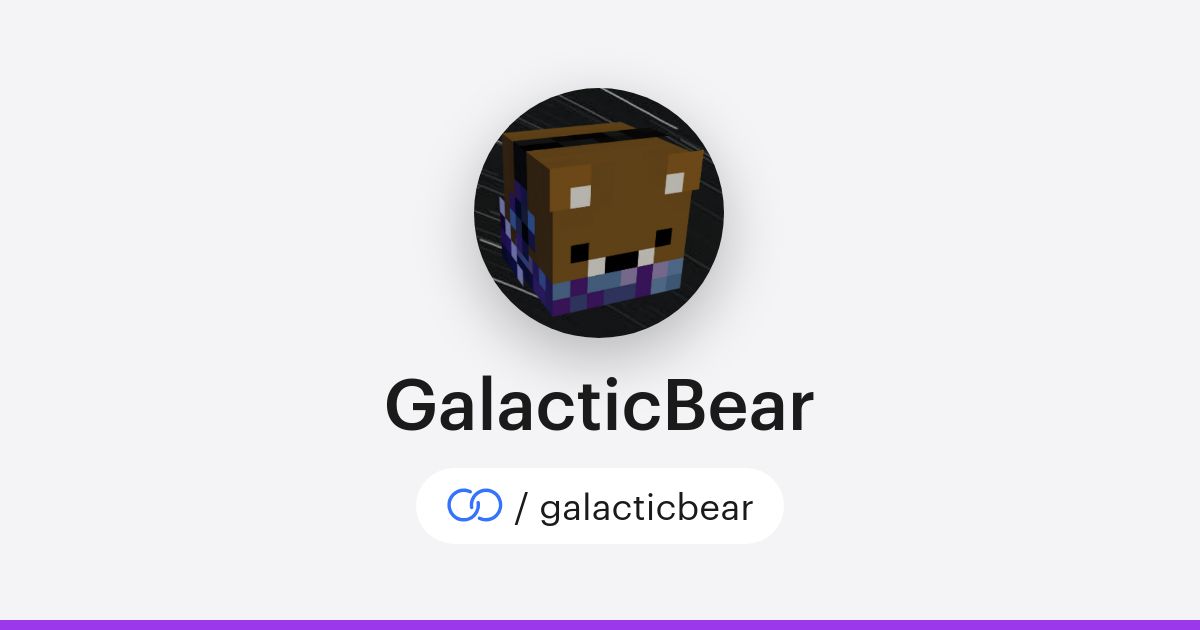 GalacticBear · solo.to