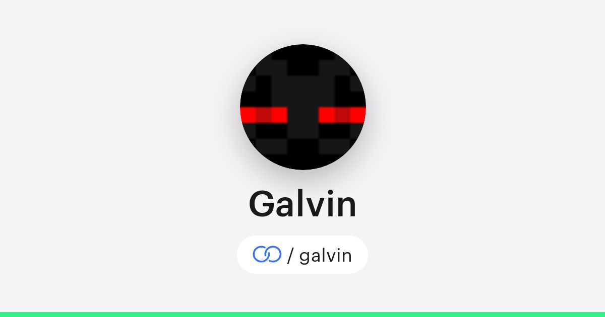Galvin (/galvin) · solo.to