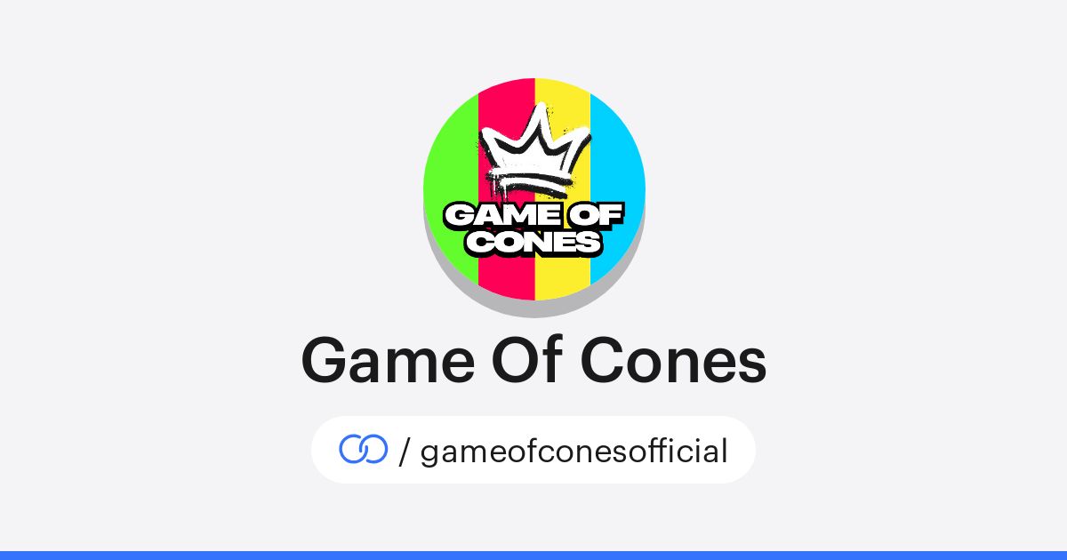 Game Of Cones (/gameofconesofficial) · solo.to