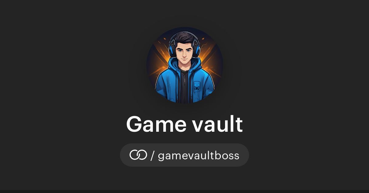 Game vault (/gamevaultboss) · solo.to