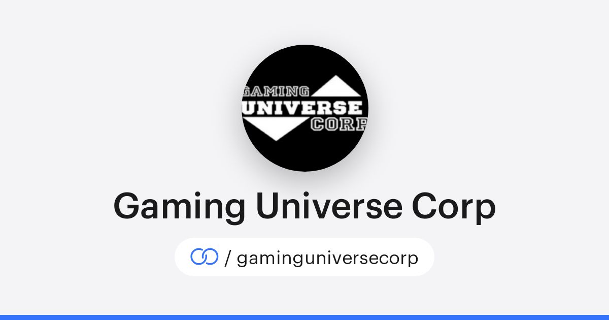 Gaming Universe Corp (/gaminguniversecorp) · solo.to
