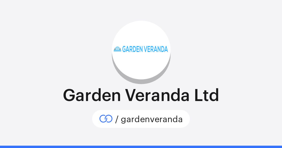 Garden Veranda Ltd (/gardenveranda) · solo.to