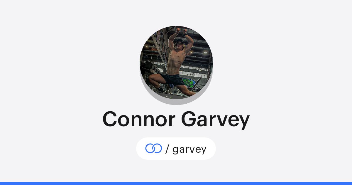 Connor Garvey (/garvey) · solo.to