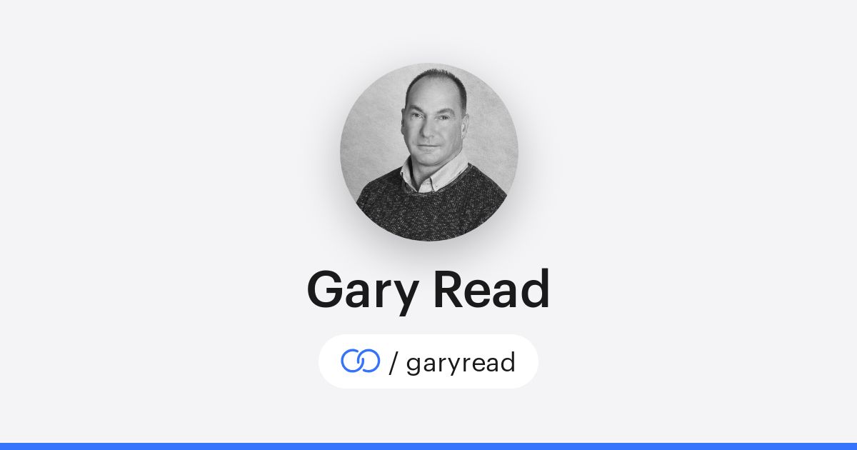 Gary Read (/garyread) · solo.to