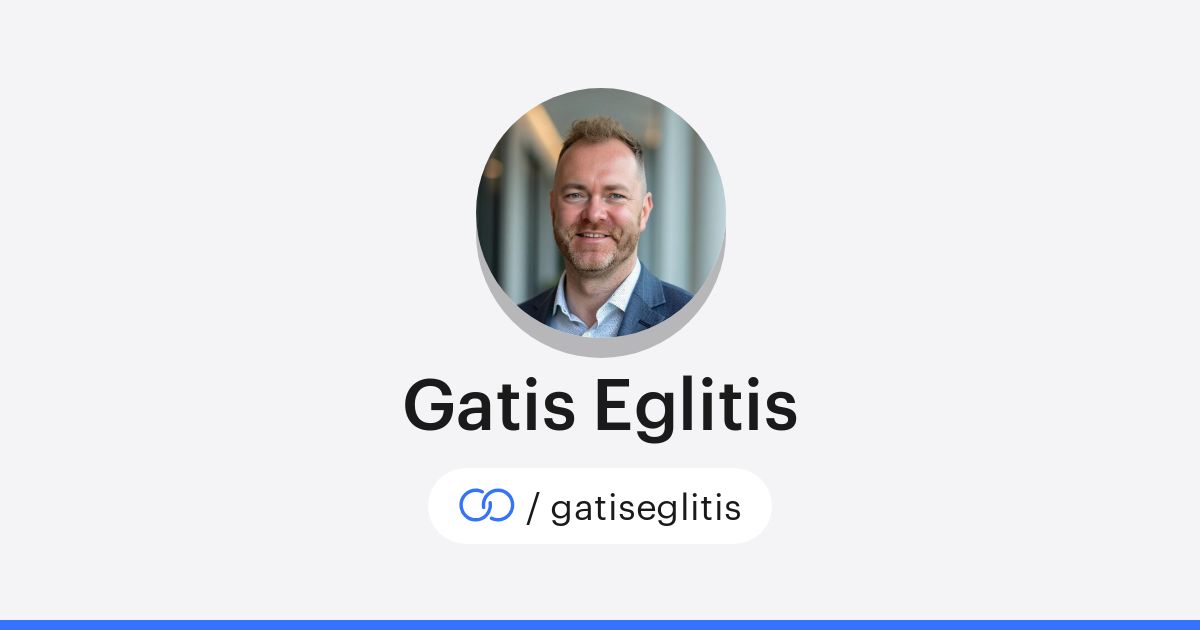 Gatis Eglitis (/gatiseglitis) · solo.to