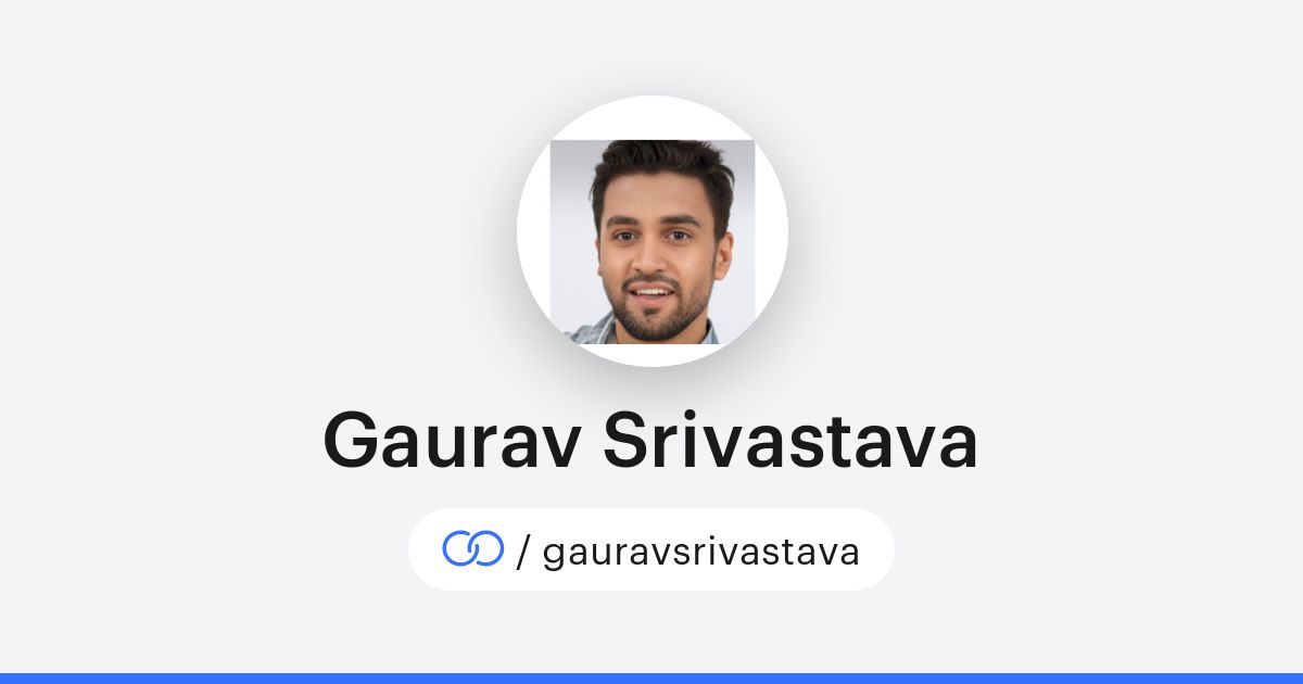 Gaurav Srivastava (/gauravsrivastava) · solo.to