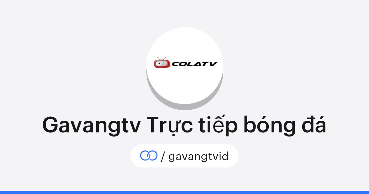 Gavangtv Trực tiếp bóng đá (/gavangtvid) · solo.to
