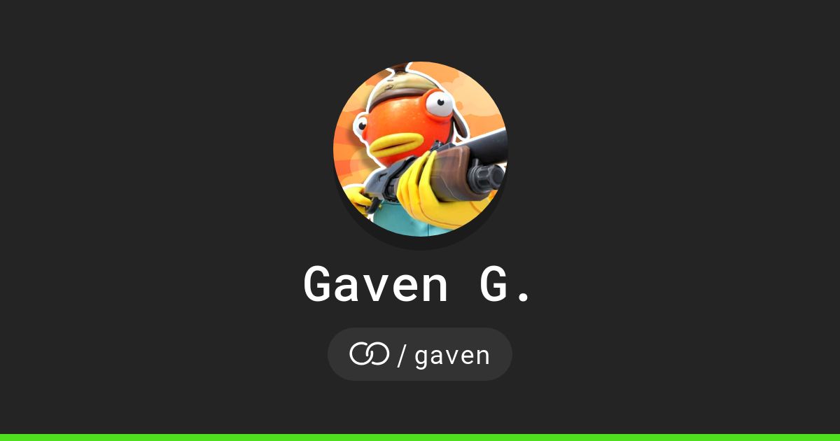 Gaven G. (/gaven) · solo.to