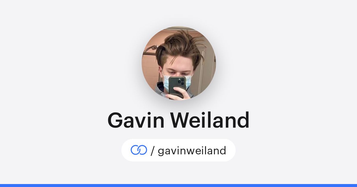 Gavin Weiland (/gavinweiland) · solo.to